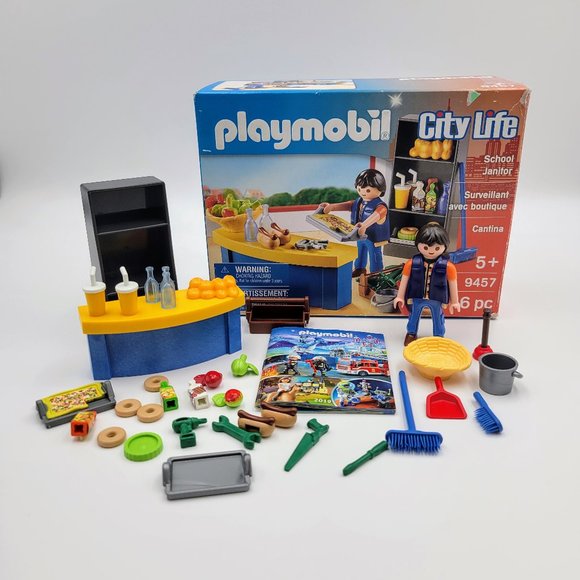 Playmobil | Toys | Playmobil City Life School Janitor Building Set 9457 ...